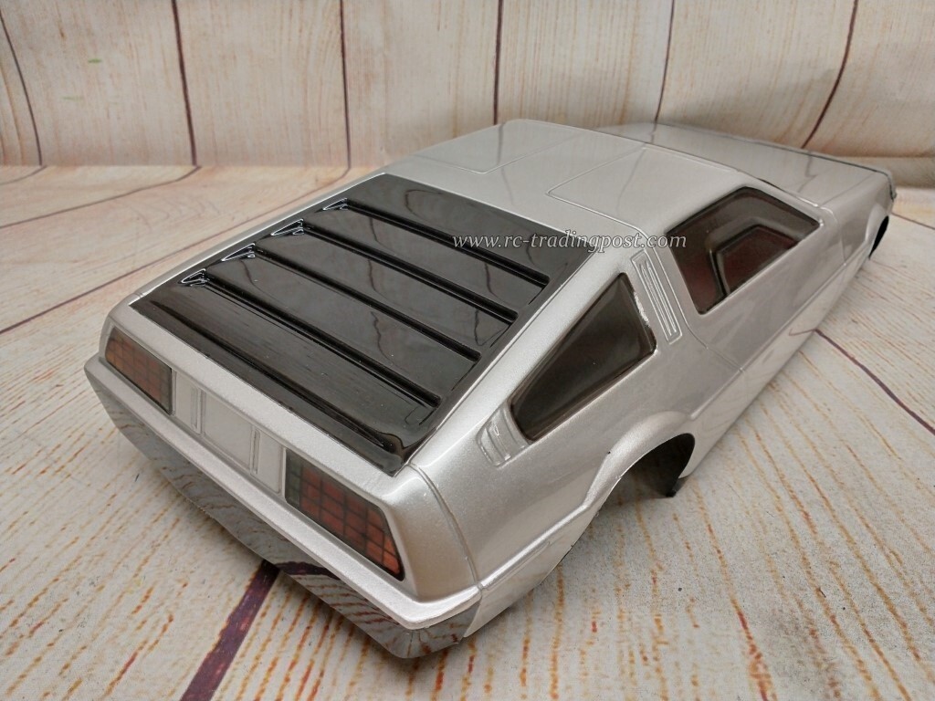 DeLorean Custom Painted RC Car Body 1/10 OnRoad HPI/4Tec2.0/V100/RDS ...