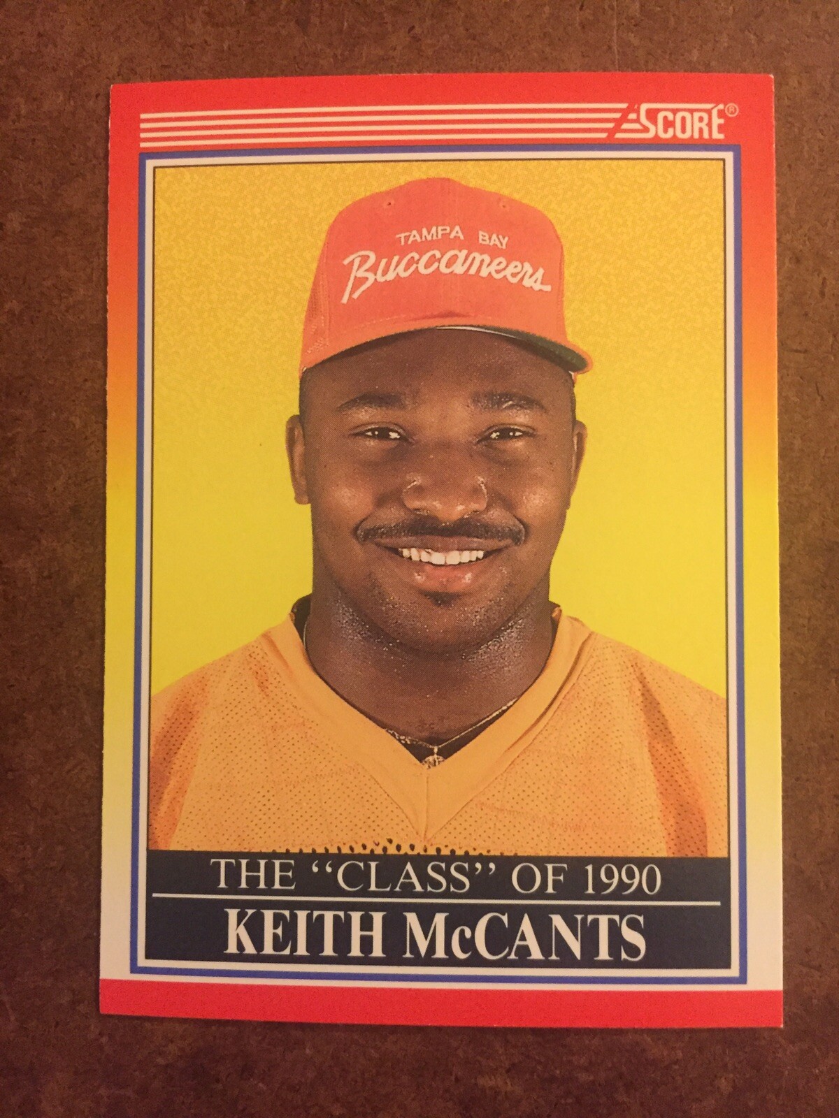 Keith McCants 617 Score 1990 NFL Football Trading Card | eBay