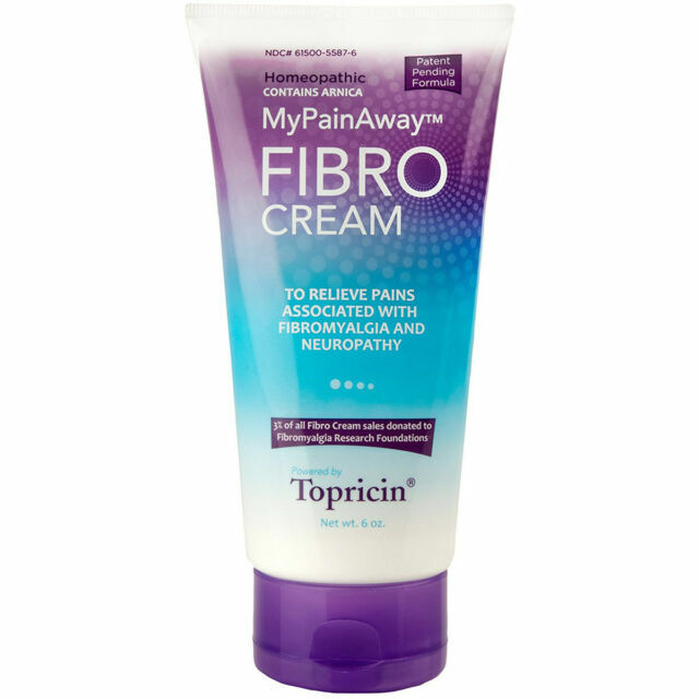 Topricin MyPainAway Fibro Cream Fibromyalgia Pain Relief - 6oz for sale ...
