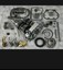 Ultima 6 Speed Tranny Builders Kit 4 Harley Big Twin 1990 to 2006 for ...