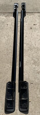 OEM 2018-2021 4Runner Black Roof Rack Rails OEM Toyota | eBay