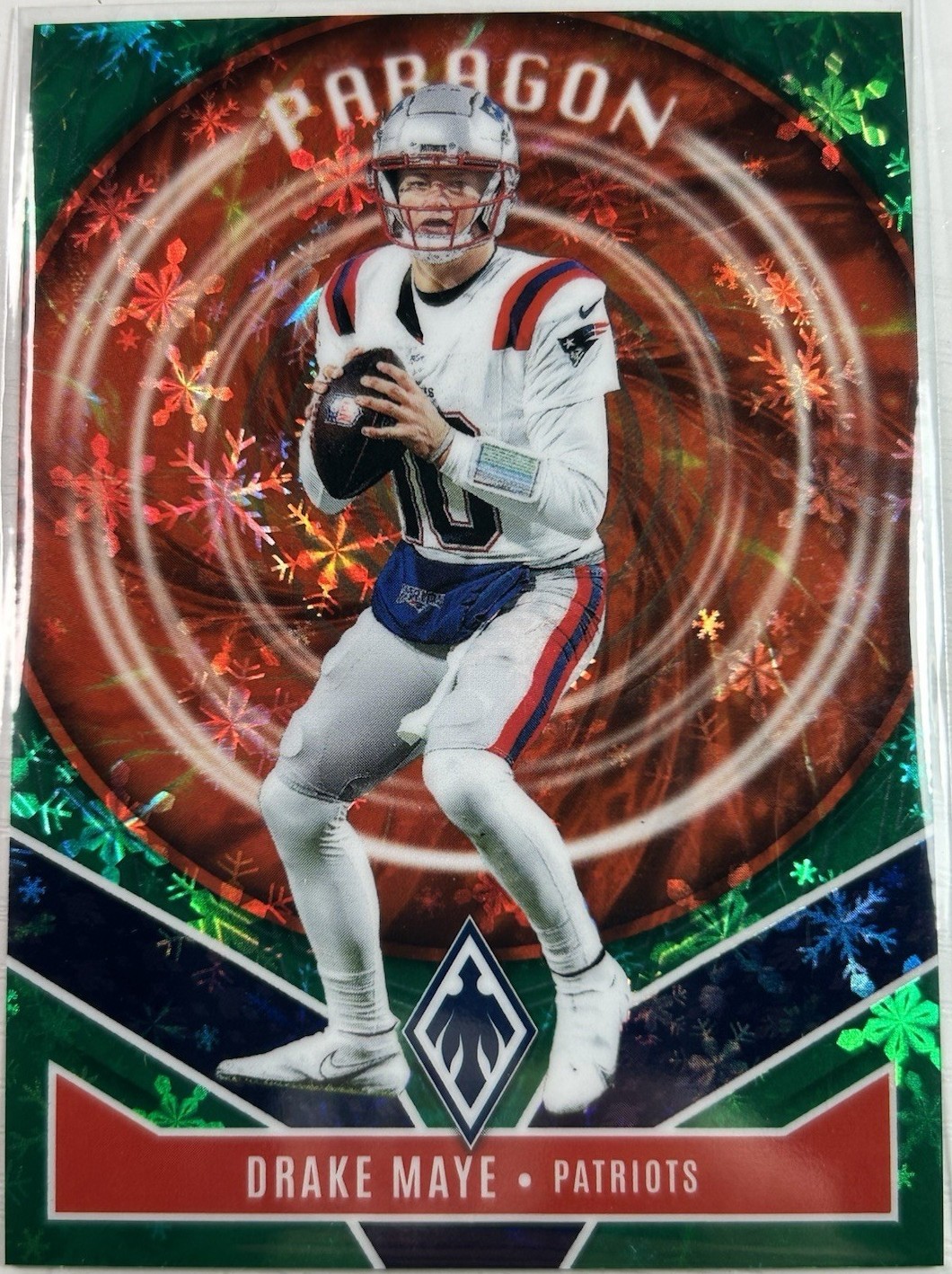 2025 Panini Phoenix - Paragon Drake Maye #7 Green Winter /75 for sale ...