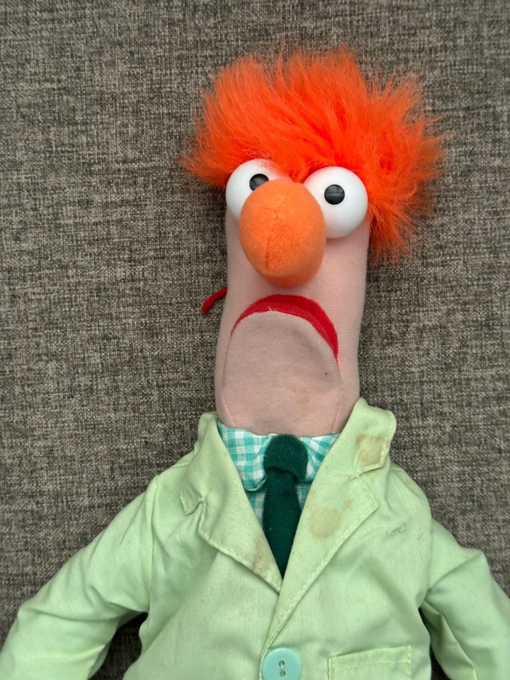 Nanco Jim Henson's Muppets Beaker Plush Doll 18" | eBay