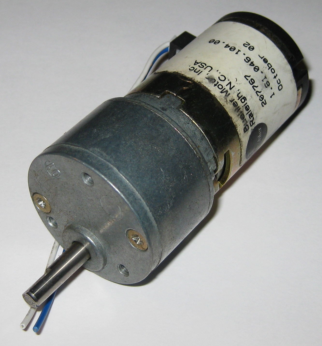 Buehler 140 RPM Heavy Duty 48 V DC Gearhead Motor - 70 RPM @ 24 VDC - 3 ...