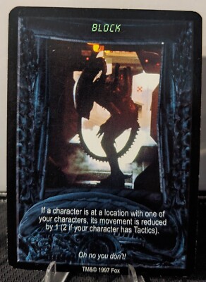 Block Aliens Predator CCG | eBay