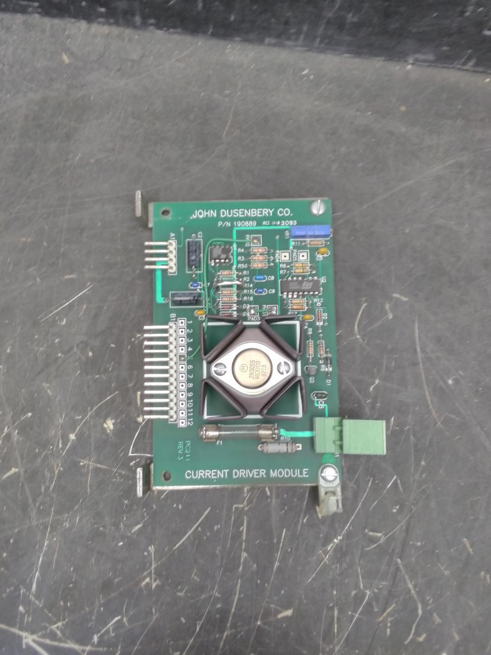 John Dusenbery P/N 190889 Current Driver Module (78-208-2) | eBay