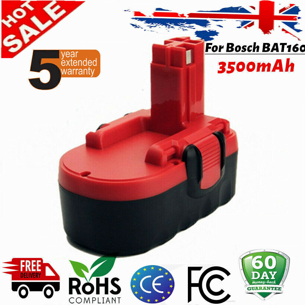 Battery 18V 3.5Ah For Bosch BAT025 BAT026 BAT160 GSB 18 VE-2 GSR PSB ...