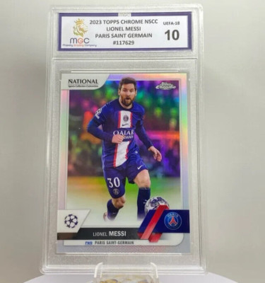 Lionel Messi PSG Topps Chrome (MGC 10) | eBay
