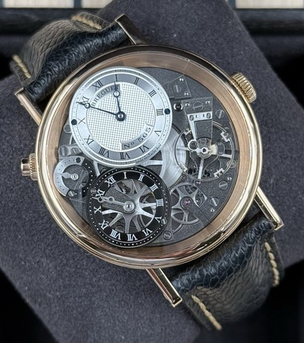 Breguet Tradition GMT 7067BR/G1/9W6 Rose Gold 40mm Men's Watch Complete ...