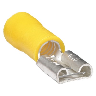 Power First 4FRE5 Yellow Female Disconnect Vinyl Insulation Type 12-10 ...