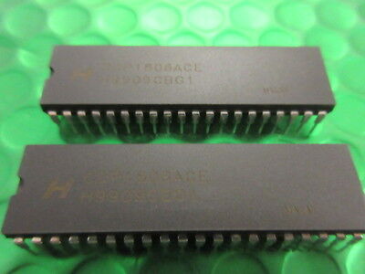 2 x CDP1806ACE, CDP1805 CMOS 8-Bit Microprocessor with On-Chip RAM ...