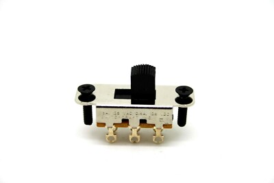 SWITCHCRAFT BLACK 2 WAY PRE DRILLED WITH SCREWS SLIDE SWITCH FENDER ...
