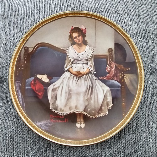 WAITING AT THE DANCE | Norman Rockwell | Rockwell's Rediscovered Women ...