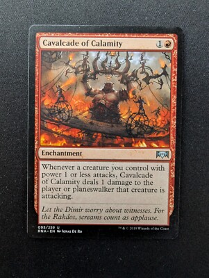 CAVALCADE OF CALAMITY #95 MTG Ravnica Allegiance | eBay