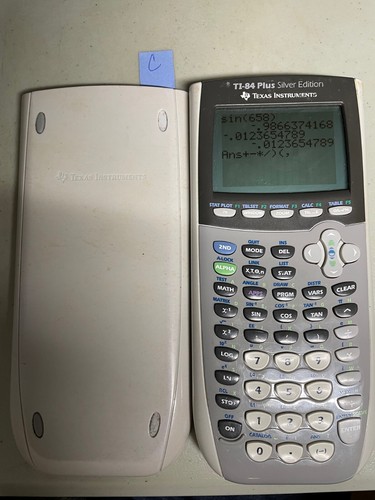 Texas Instruments TI-84 Plus Silver Edition Graphing Calculator - TI-84 ...