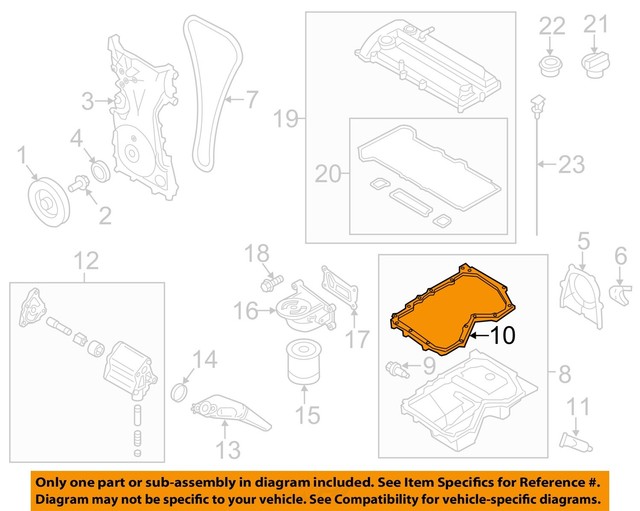 Mazda 995641400 Genuine OEM Oil Drain Plug Gasket Washer for sale ...