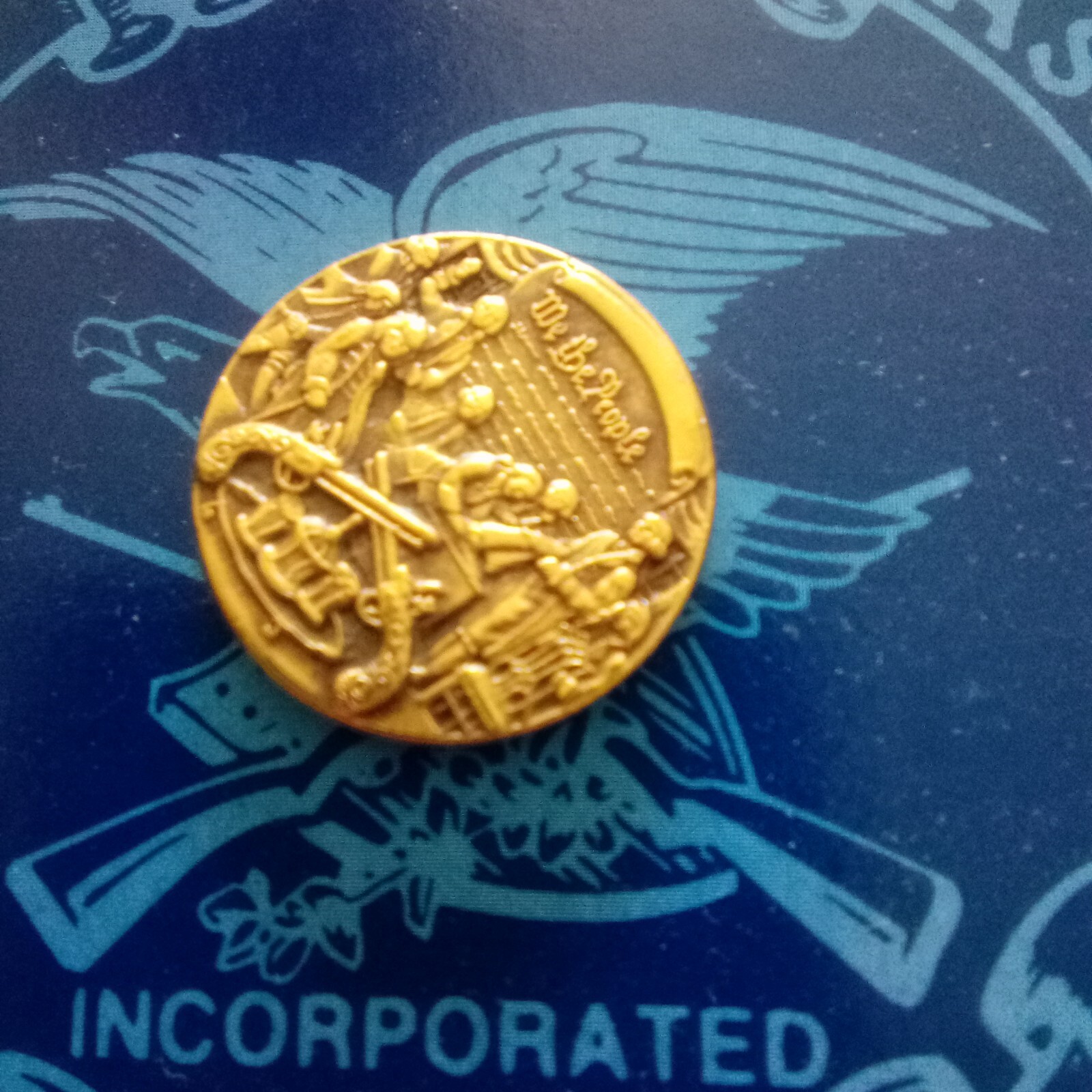 National Rifle Association We The People Lapel Pin Hat Pin | eBay