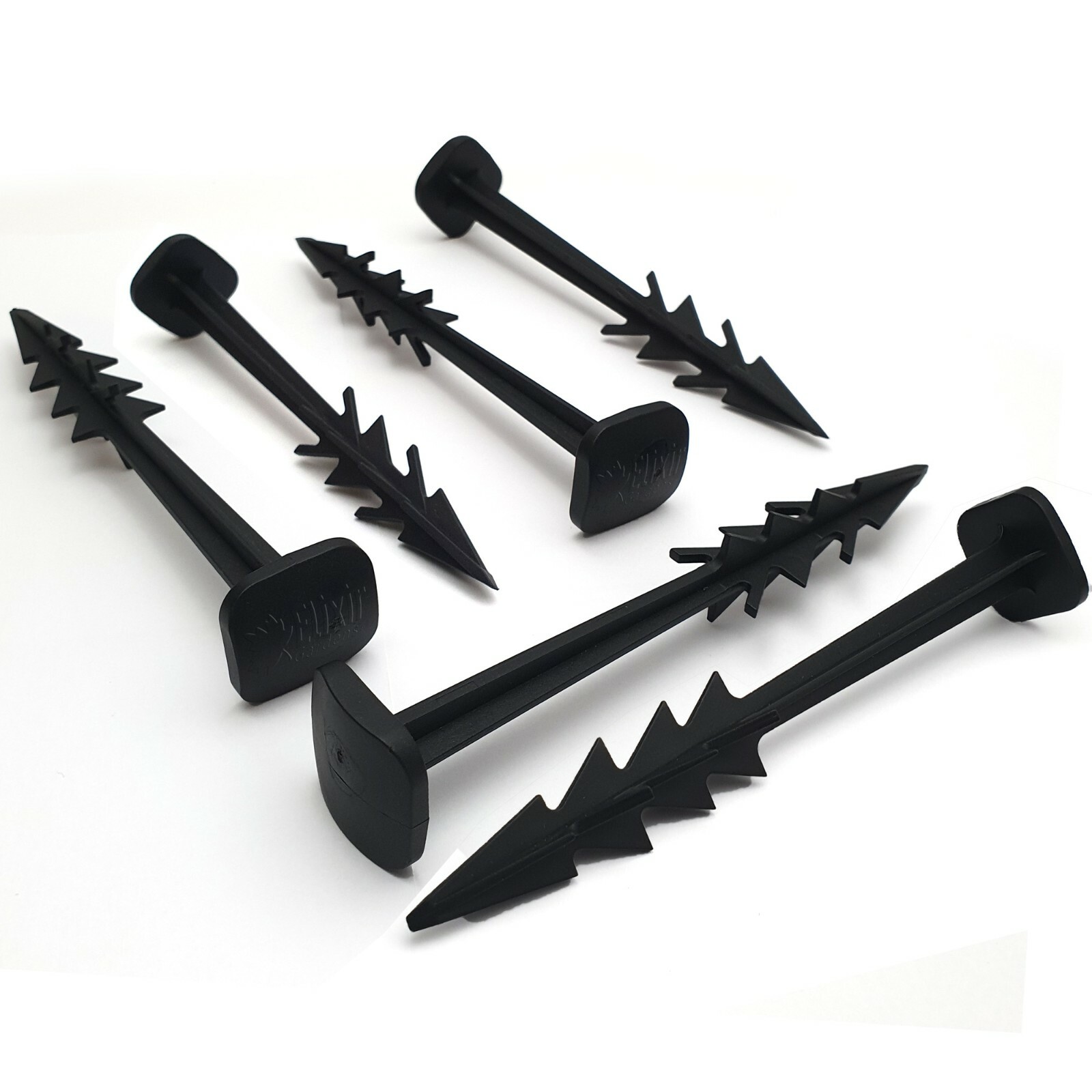 6inch 160mm STRONG FIXING ANCHOR PEGS WEED CONTROL FABRIC LANDSCAPE ...