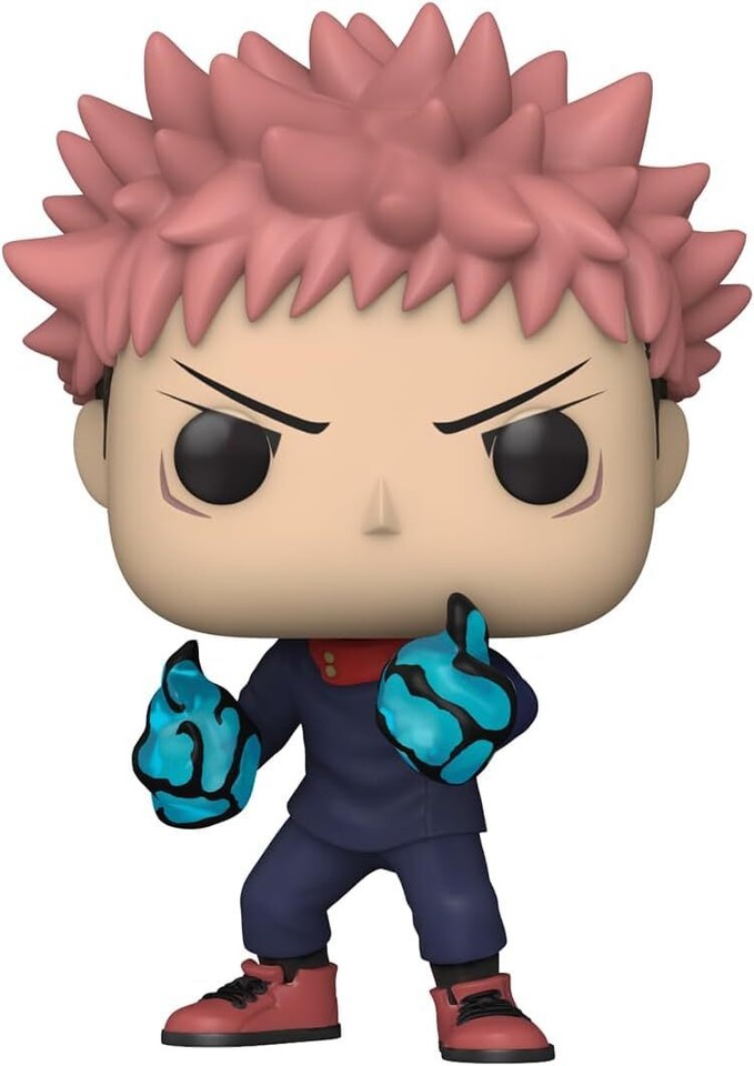 Funko Pop Jujutsu Kaisen Yuji Itadori (Divergent Fist) GITD Figure w ...