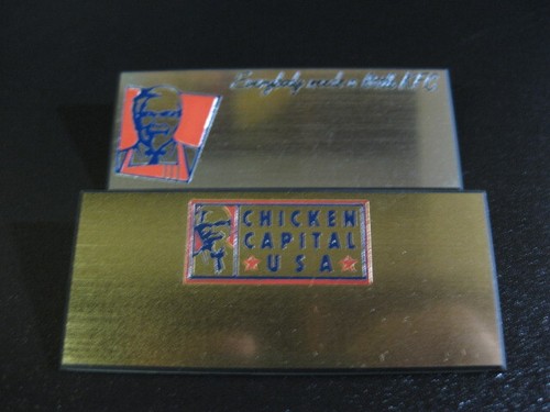 (2) Kentucky Fried Chicken KFC Employee Uniform Name Badges! RETRO ...