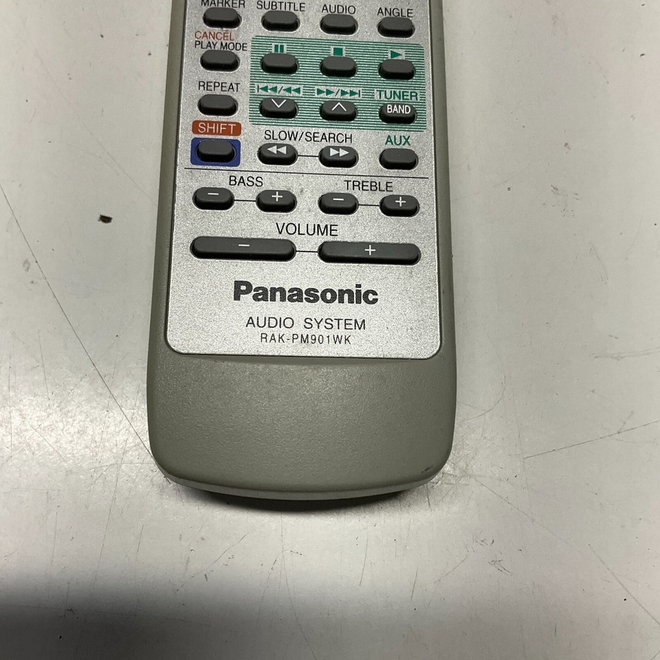 Panasonic Audio System RAK-PM901WK AV Remote Control Tested | eBay