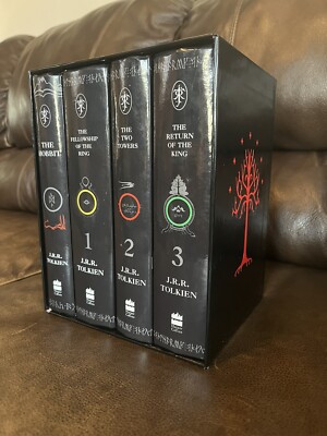 LORD OF THE RINGS, THE HOBBIT Large Print HCs with slipcase (Extremely ...
