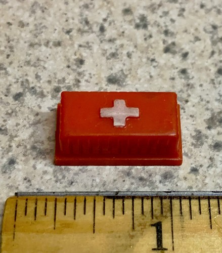 VINTAGE 1964 HASBRO GI JOE MEDIC RED FIRST AID BOX FOR FOOTLOCKER ...