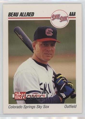 1992 SkyBox Pre-Rookie AAA Packs Beau Allred #34 | eBay