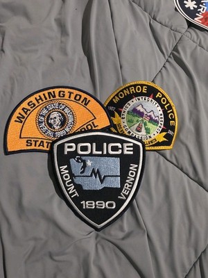 3 Washington State Law Enformcent Patches | eBay