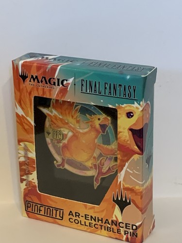 Sealed Magic Final Fantasy CHOCOBO Pinfinity AR-Enhanced Collectible ...