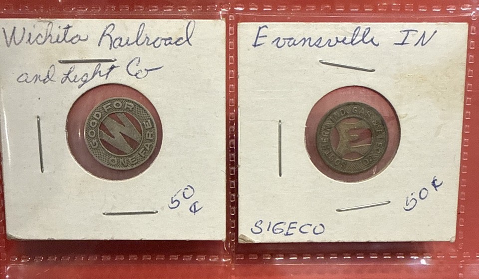 20 Vintage Coal Mine Scatter Tags + 6 Lg Tag Or Pay Tokens~Darbee, Olga ...