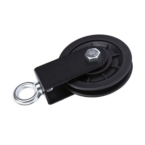 Gym Pulley Wheel Fitness 360° Rotatable Exercise Equipment Cable Pulley ...