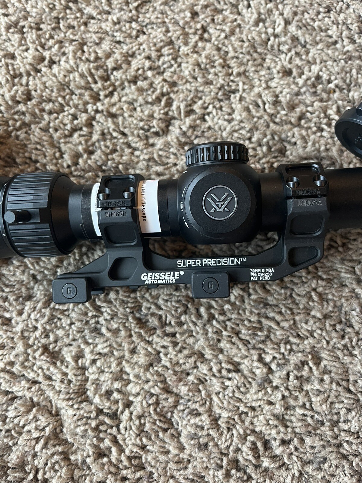 New Vortex Optics Strike Eagle 1-6x24 w/ Replica Geissele Super ...