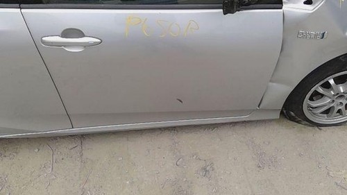 16 17 18 19 20 21 22 TOYOTA PRIUS Front Door Right passenger silver 1F7 ...