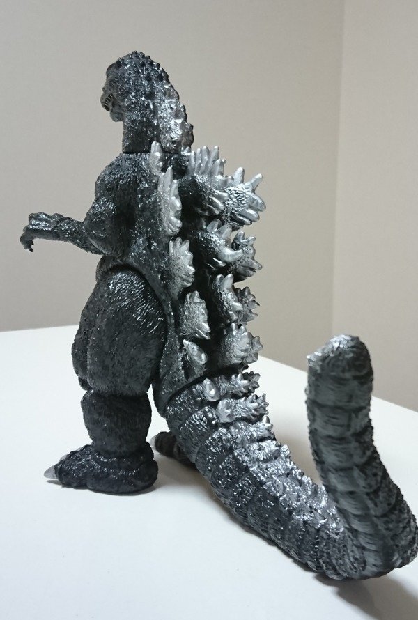 RARE GODZILLA 1991 PVC Figure Toho Movie BANDAI Vintage 8in from JAPAN ...