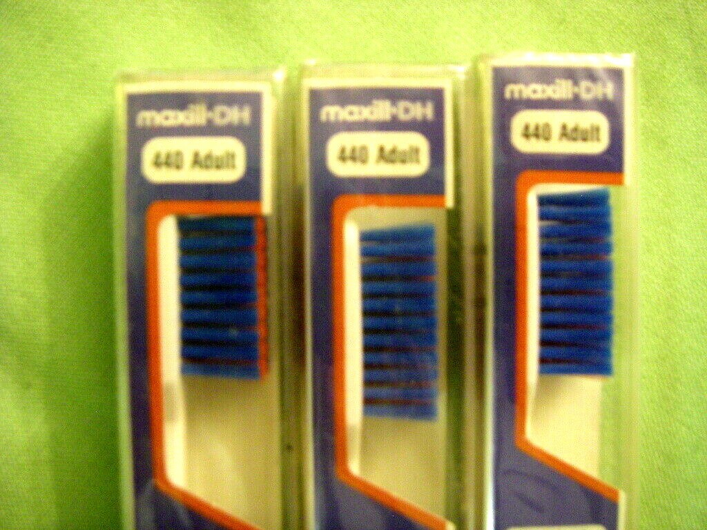 3- 1991 Winnipeg Jets Vintage Toothbrush Maxill DH 440 ADULT Sealed ...