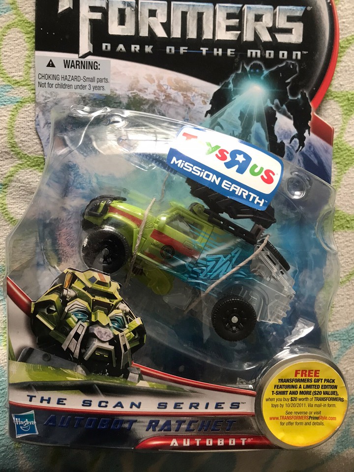 Transformers Dotm Scan Series Ratchet Mint Sealed 2011 Htf | eBay