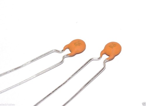 10pcs-VISHAY BC 56P (56pF) 100V P:5mm Y5P Ceramic Capacitor ...