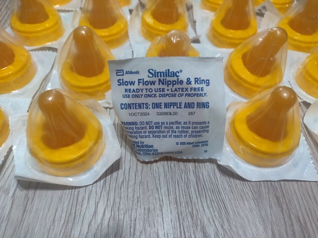 Similac Slow Flow Ready to Use Disposable Nipples - Pack of 25 for sale ...