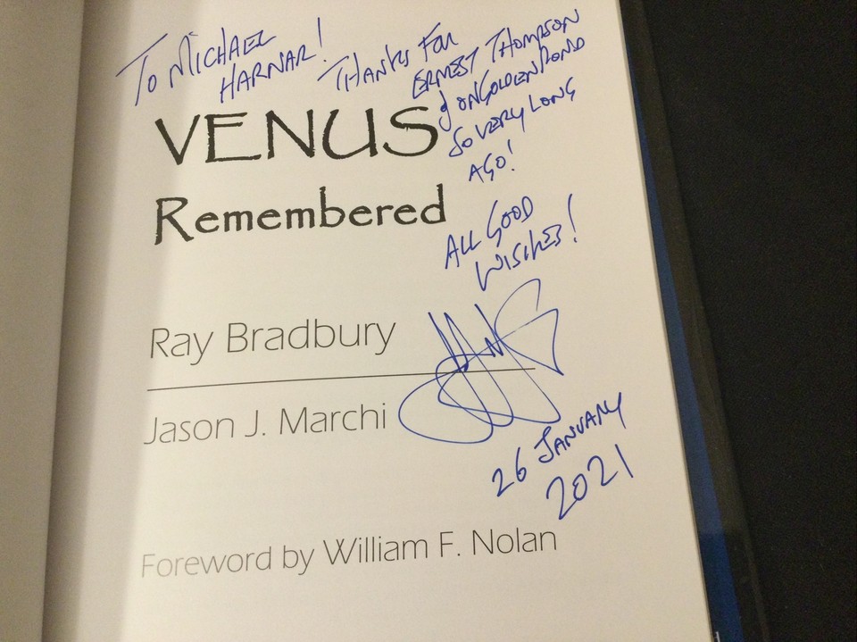 Venus Remembered by Ray Bradbury & Jason J. Marchi - BRAND NEW ...