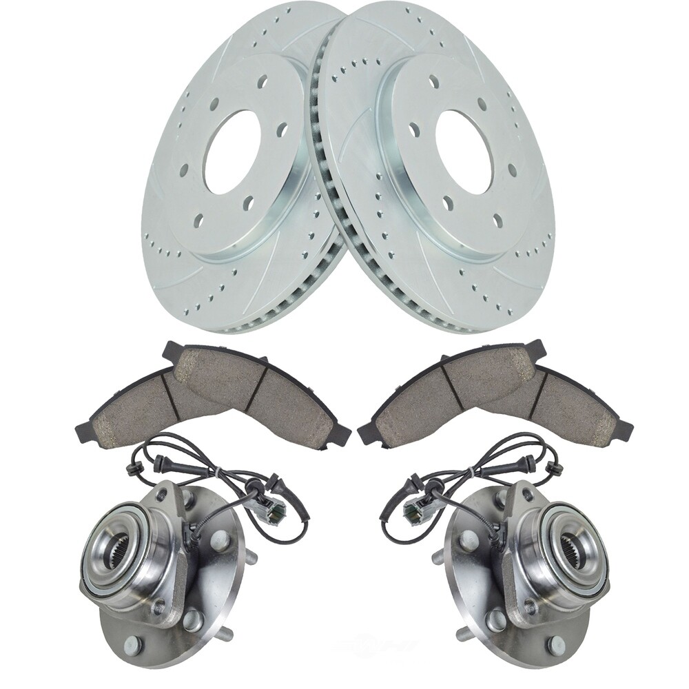 Disc Brake Kit TRQ BKA15444 for sale online | eBay