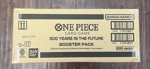One Piece TCG 500 YEARS IN THE FUTURE BOOSTER 12 BOX CASE English OP-07 ...
