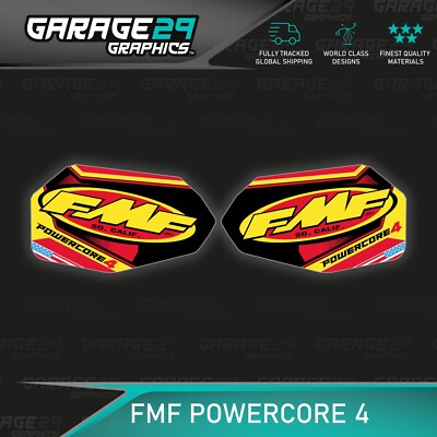 FMF POWERCORE 4 EXHAUST STICKERS | eBay
