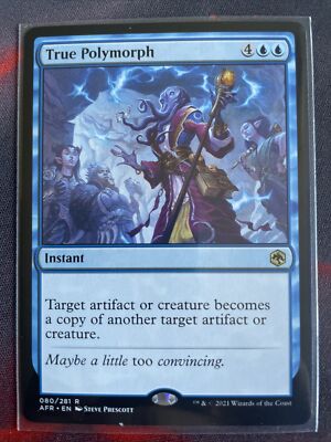 MTG True Polymorph Adventures in the Forgotten Realms 080/281 Regular ...