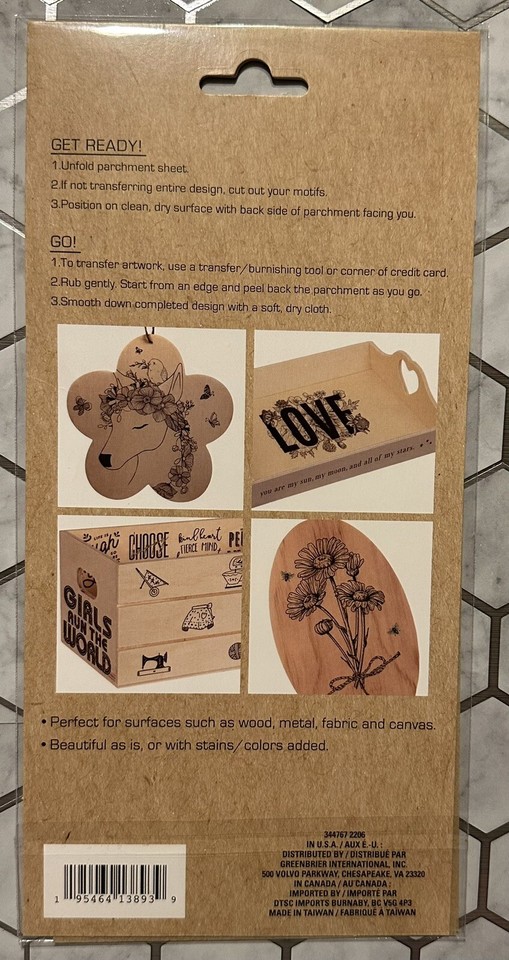 Crafter’s Square rub on transfers/black Letters And Designs -1 sheet | eBay