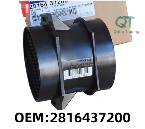 NEW MASS AIRFLOW SENSOR 01-09 FOR HYUNDAI 01-10 FOR KIA 2.7L 28164 ...