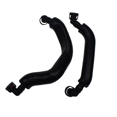 For BMW X5 545i 645Ci 745Li Crankcase Breather Hoses Driver & Passenger ...