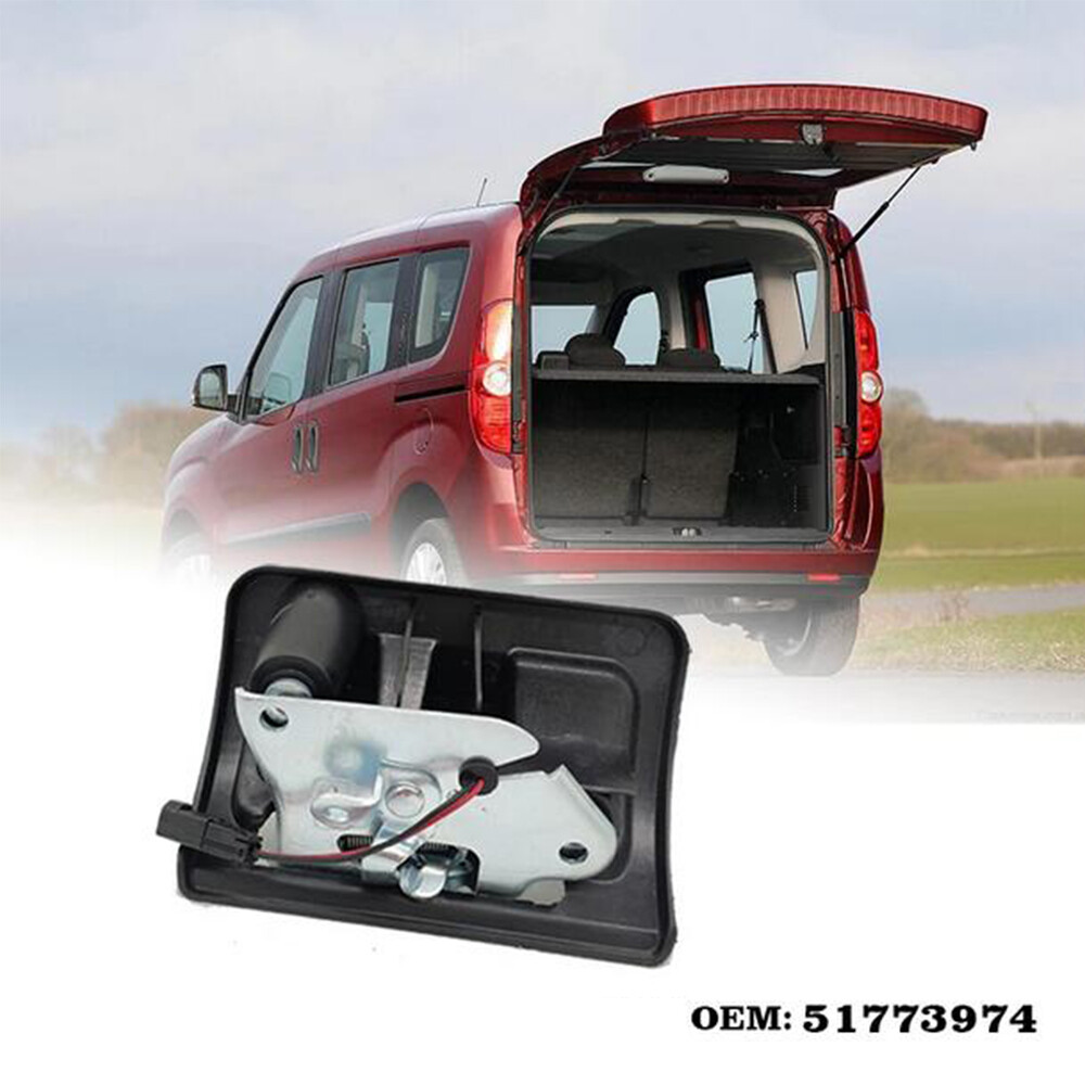 Rear Tailgate Boot Door Handle Lock Catch Switch Replace for Fiat Doblo ...