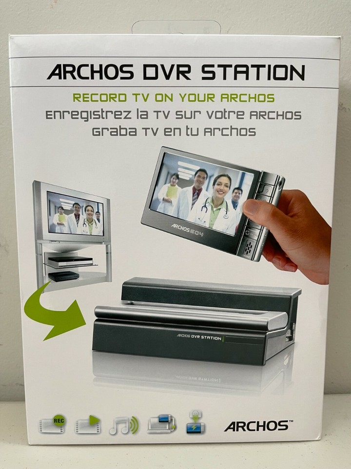 Archos 500856 DVR Docking Station/Charging Cradle for 404 405 504 505 ...