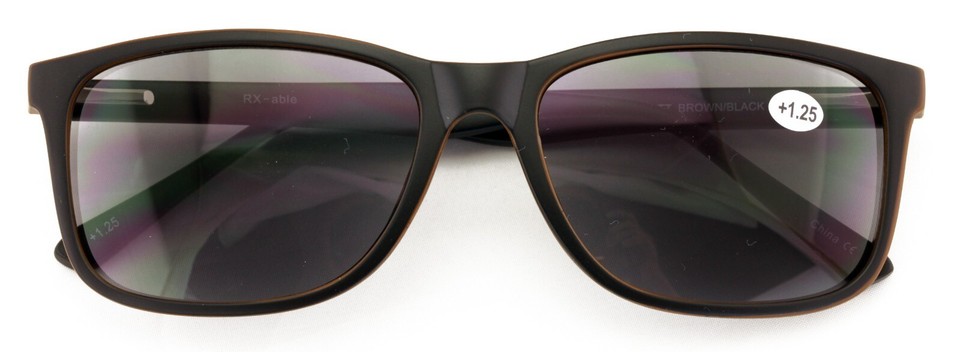 Men XL Optical Frame Wide Reading Sunglasses Tinted UV Extra Large ...